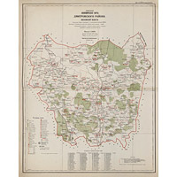Map of Dmitrov district 1933